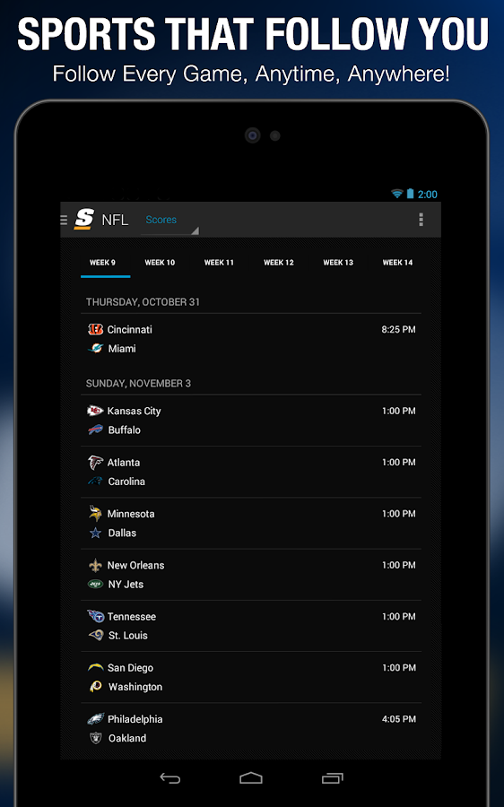 theScore: Sports & Scores - Aplicaciones de Android en Google Play