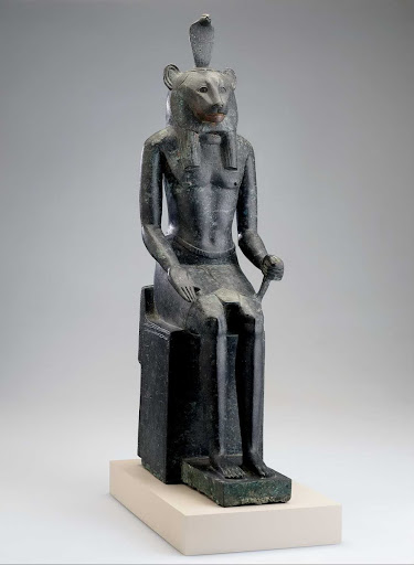 Lion-Headed God, Possibly Horus of Buto - Unknown — Google Arts & Culture