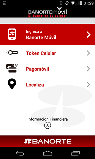 Banorte Movil - screenshot