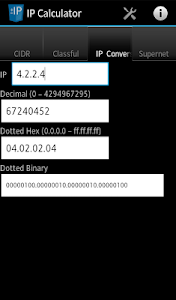 Network IP / Subnet Calculator – An application for calculating IPv4 addressCIDRClassfulIP ...