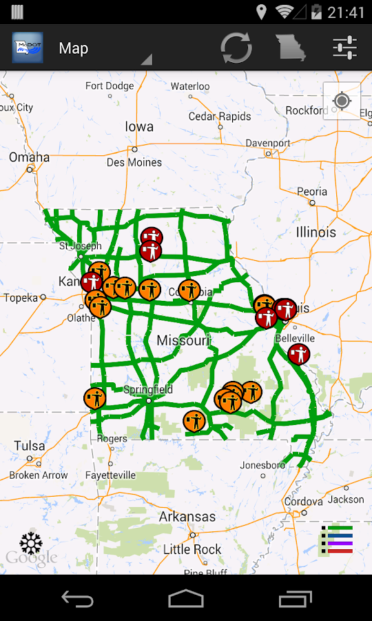 MoDOT Traveler Information - Android Apps on Google Play
