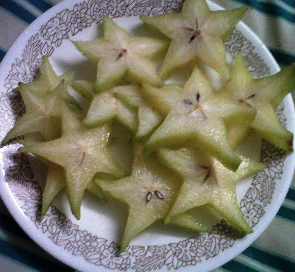 Cross section of Star Fruit | Project Noah