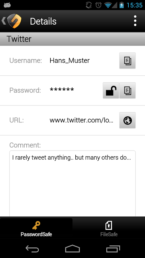SecureSafe - Der Digitale Safe – Android-Apps auf Google Play