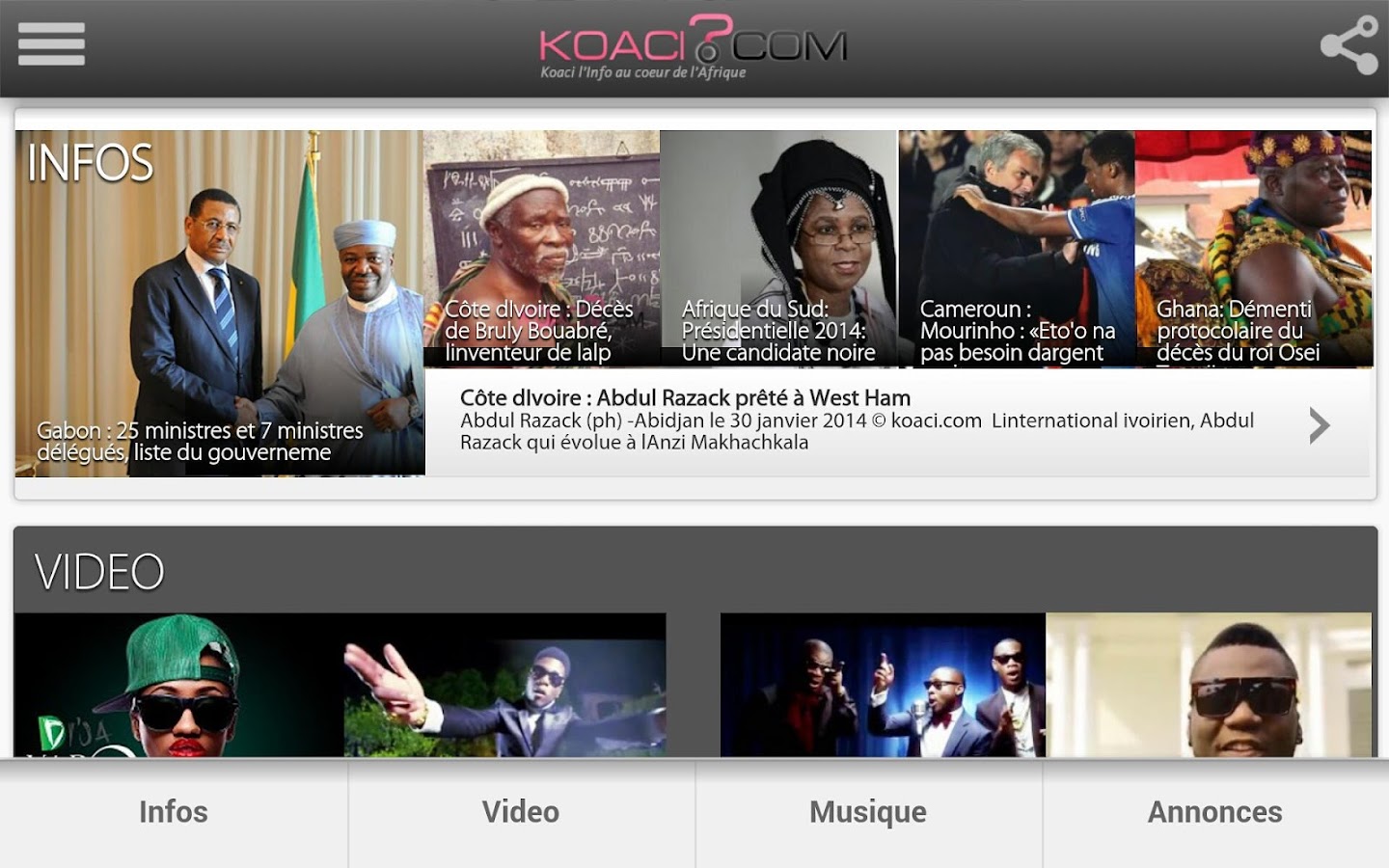 Koaci.com - Applications Android sur Google Play