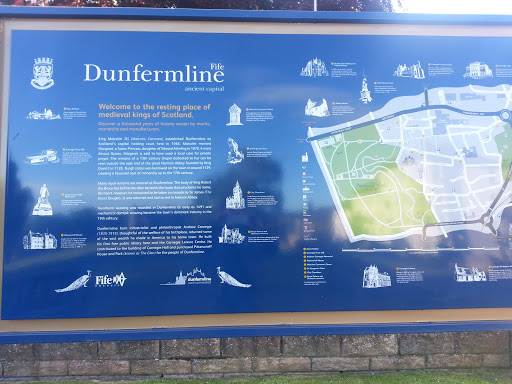Dunfermline Town Map Portal in Dunfermline Scotland United Kingdom ...