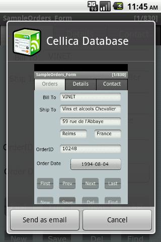 Cellica Database for Android - Google Play의 Android 앱
