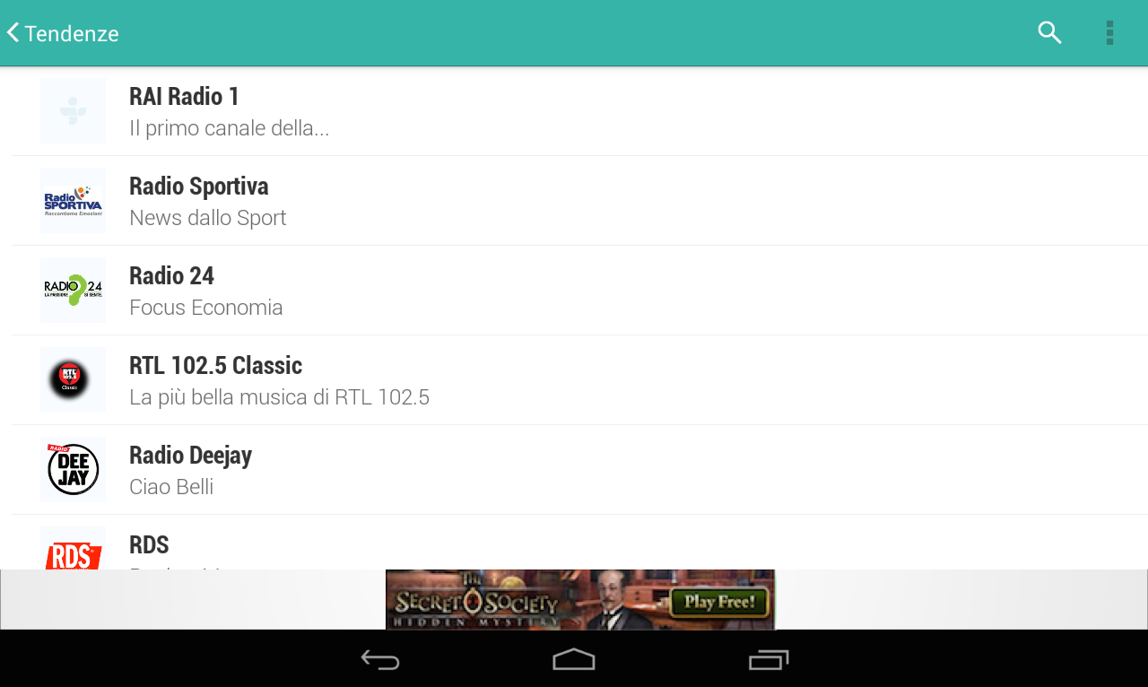 TuneIn Radio - App Android su Google Play