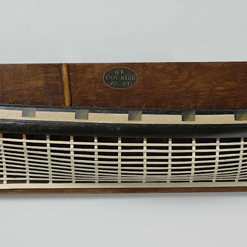 Half Model of an 18-Gun Brig, anonymous, c. 1826 - Rijksmuseum
