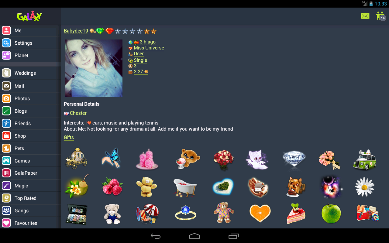 Galaxy - Chat & Play - Android Apps on Google Play