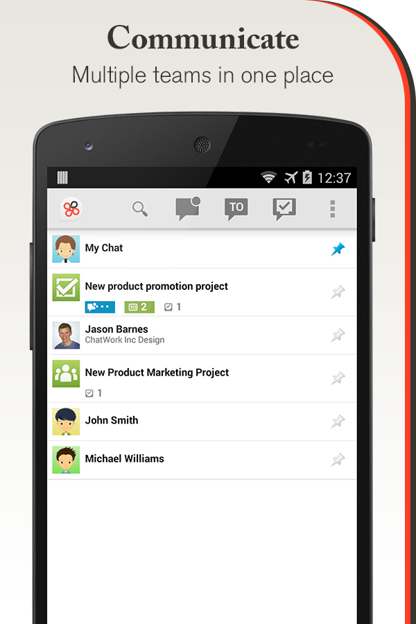 ChatWork - business chat&task - Android Apps on Google Play