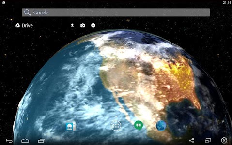 Space Earth Live Wallpaper – Look at Earth from space with this 3D live ...