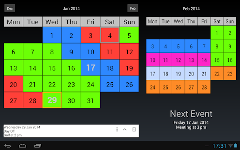 Schichtarbeit Kalender – Android-Apps auf Google Play