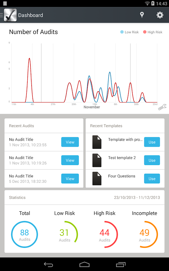 iAuditor - Safety Checklists - screenshot