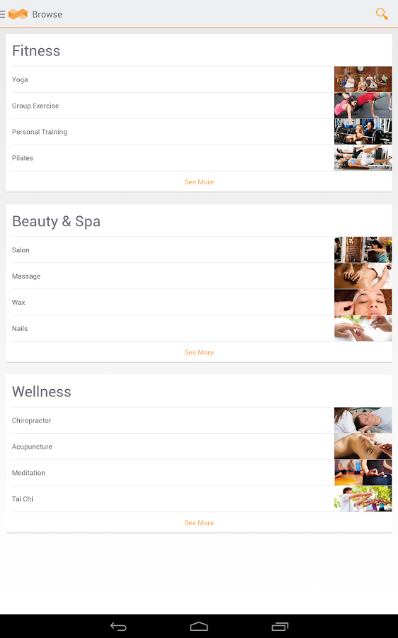 MINDBODY Connect - screenshot