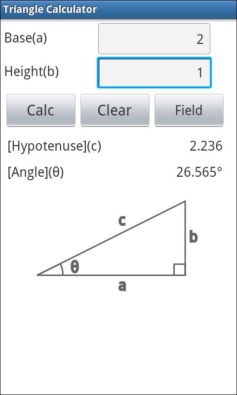 Triangle Calculator - Android Apps on Google Play