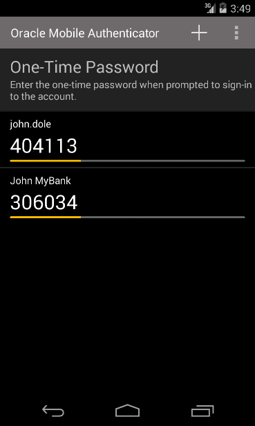 Oracle Mobile Authenticator - Android Apps on Google Play
