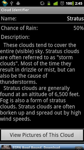 Cloud Identifier - Latest version 1.1 for Android App Weather