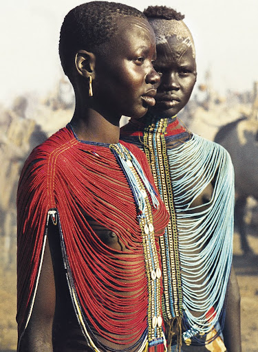 Dinka Women in Beaded Bodices - Carol Beckwith & Angela Fisher — Google ...