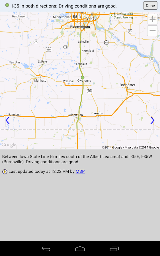 Minnesota 511 - Android Apps on Google Play