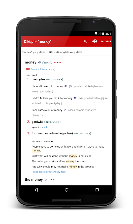 Słownik angielskiego – Aplikacje Android w Google Play