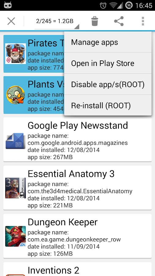 App Manager - Aplicaciones de Android en Google Play