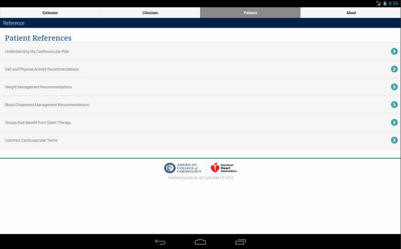 ASCVD Risk Estimator - Google Play の Android アプリ