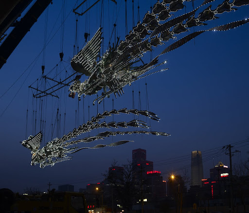 Xu Bing: "Phoenix" Night Scenes-Detail - Xu Bing — Google Arts & Culture