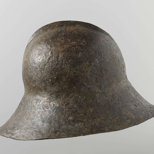 Kettle hat, anonymous, c. 1375 - c. 1399 - Rijksmuseum