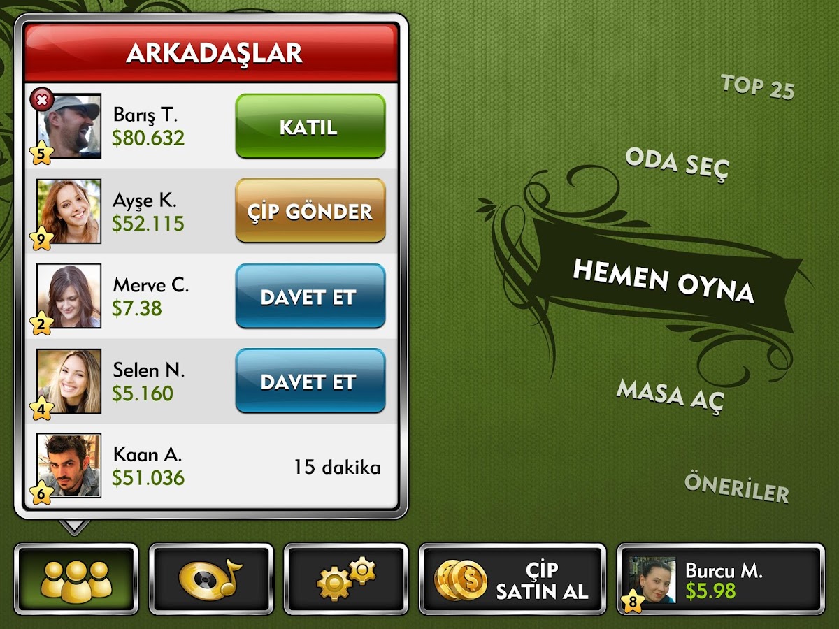 Çanak Okey Plus - Google Play'de Android Uygulamaları