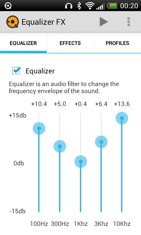 égalisateur Equalizer FX. Free – Applications Android sur Google Play