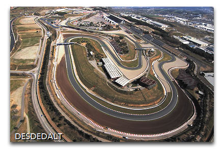 Circuito de Montmelo : MRW fotografia aerea