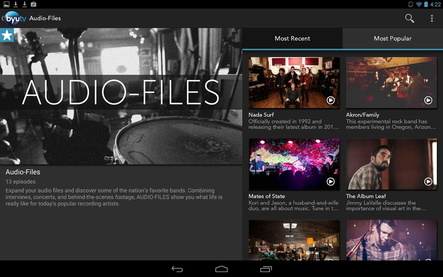 BYUtv - Android Apps on Google Play
