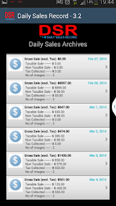 Daily Sales Record – DSR – Daily Sales Record 10.0.0 | Android ...