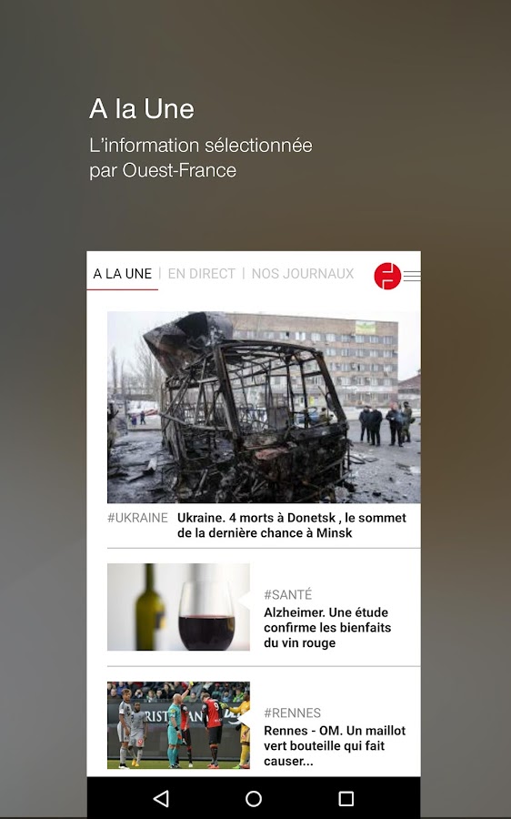 Ouest France – Applications Android sur Google Play