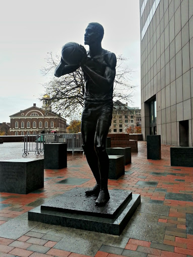 Bill Russell Statue Portal in Boston Massachusetts United States ...