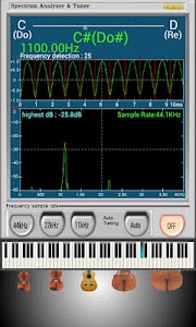 Spectrum Tuner Lite – Spectrum Analyzer to create the app is accurate ...