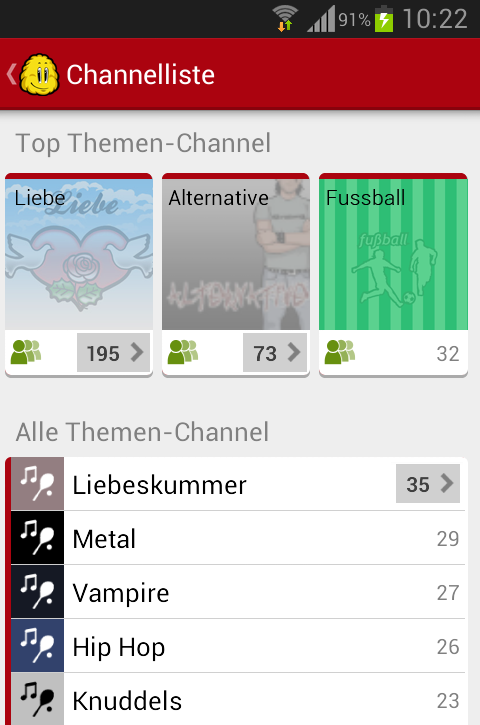 Knuddels Chat – Android-Apps auf Google Play
