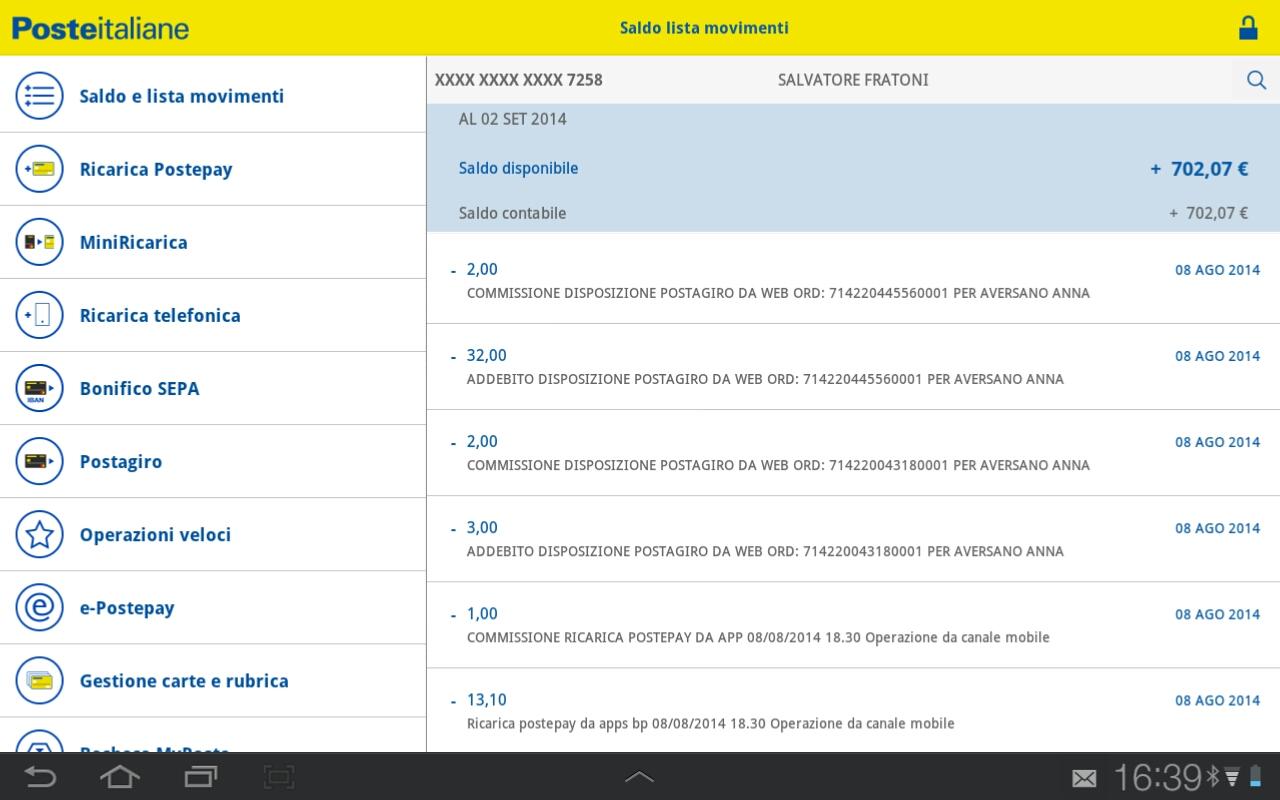 Postepay - Android Apps on Google Play