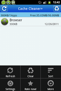 Cache Cleaner + – a simple and easy to use android application cache cleaning tool – Android ...