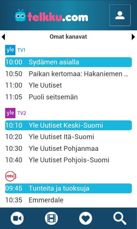 Telkku.com TV-opas - Android-sovellukset Google Playssa