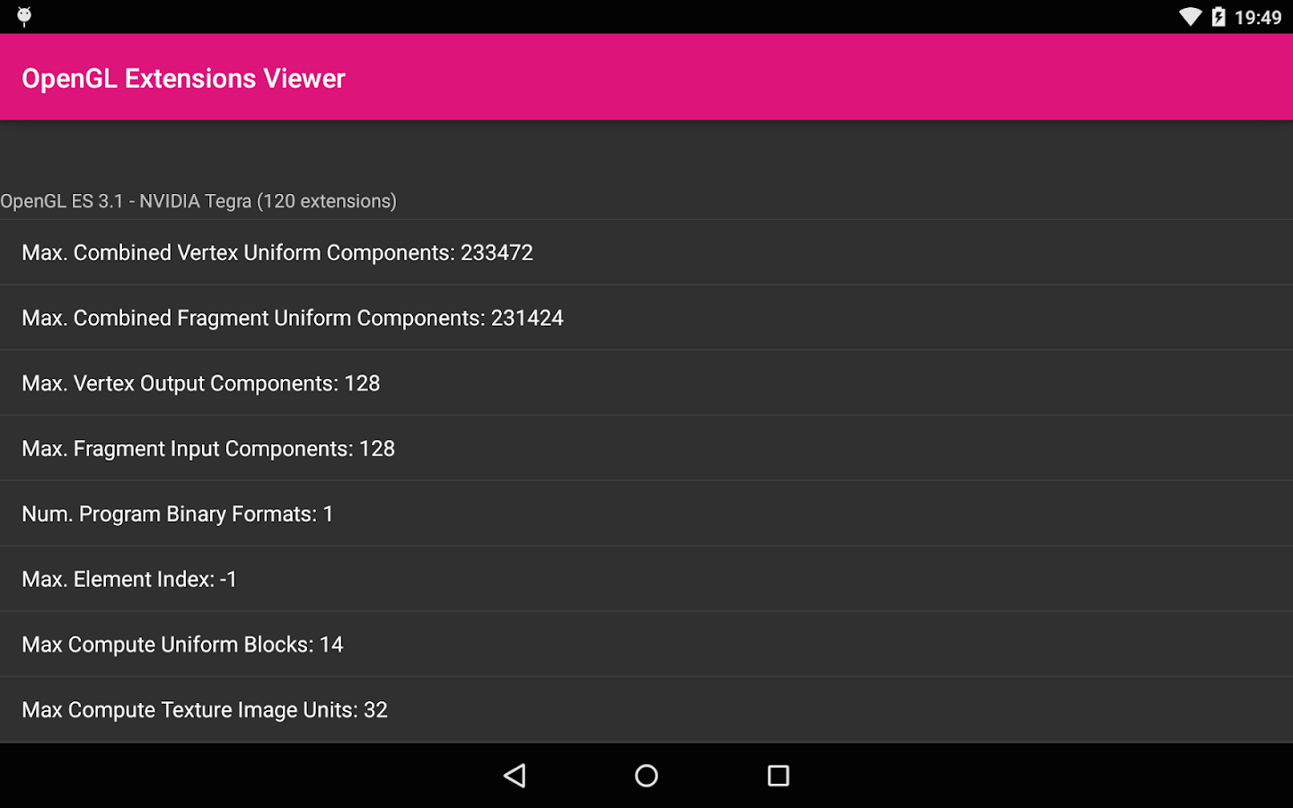 OpenGL ES Extensions - The OpenGL Utility - Android Apps on Google Play