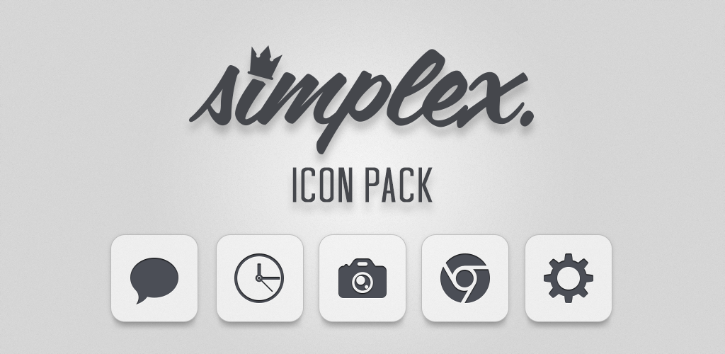 Simplex Icons (Nova/Apex) - Latest version for Android - Download APK