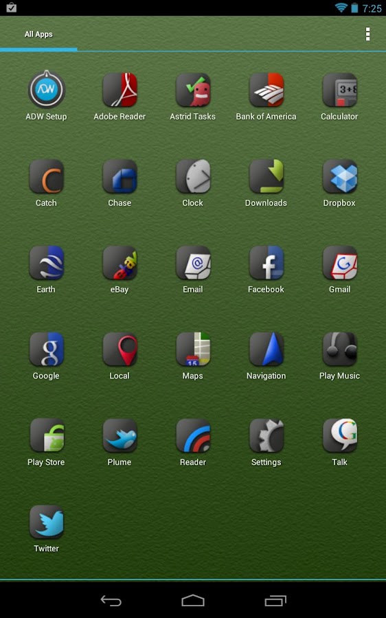 ADW.Launcher 1 - Google Play の Android アプリ