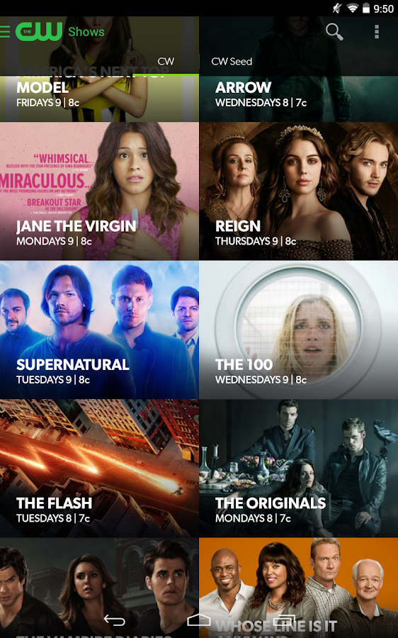 The CW - Android Apps on Google Play