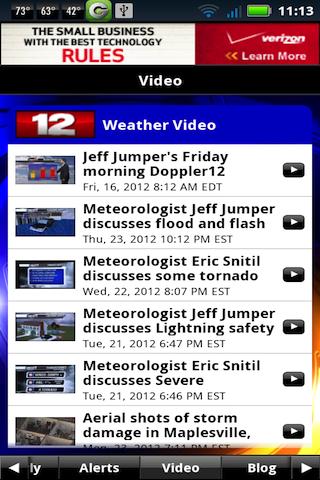 WSFA Doppler 12 Storm Vision - Android Apps on Google Play