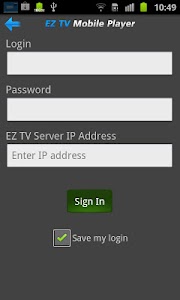 EZ TV Mobile Player – View your live and on demand video streams from ...