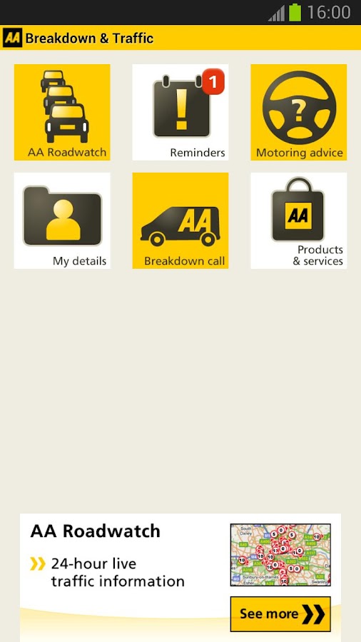 The AA - Android Apps on Google Play
