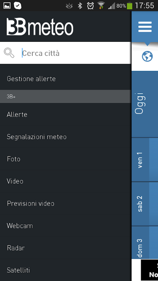 3B Meteo - Previsioni Meteo - App Android su Google Play