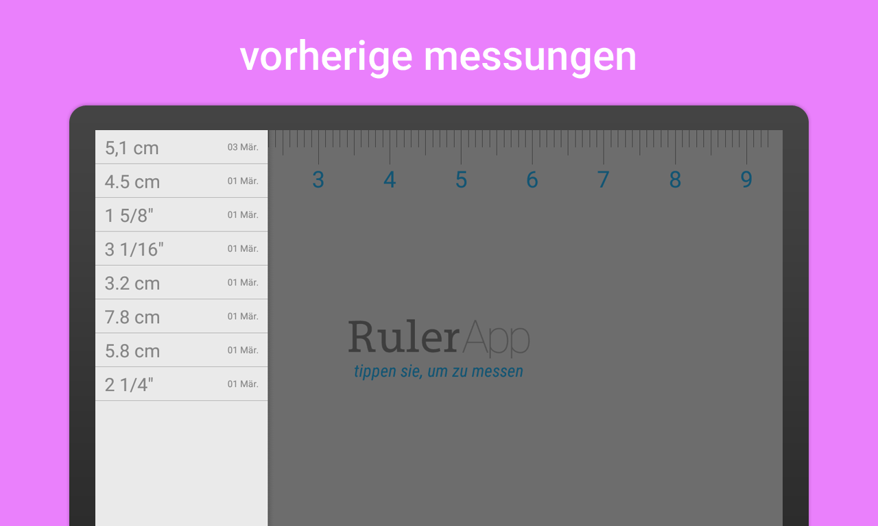 Lineal (Ruler App) – Android-Apps auf Google Play
