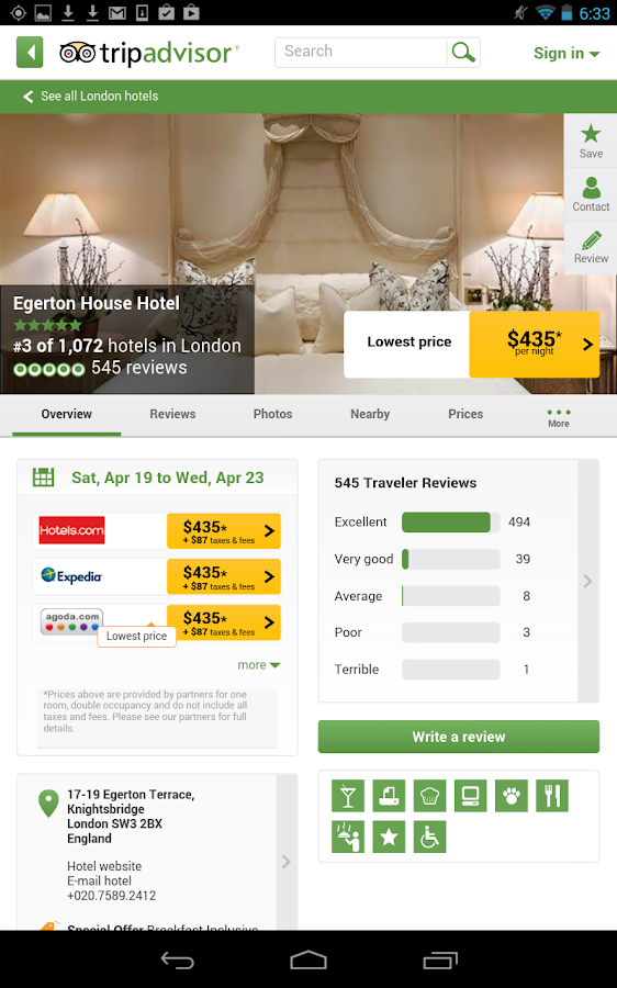 TripAdvisor Hotels Flights - Android Apps on Google Play